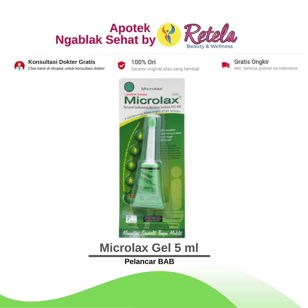 Jual Microlax Gel 5 ml | Shopee Indonesia