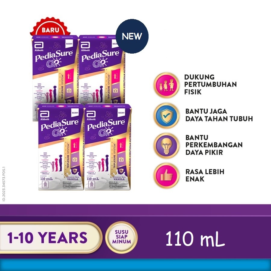 Jual Pediasure Go UHT 110 ml 110mL Vietnam RTD | Shopee Indonesia