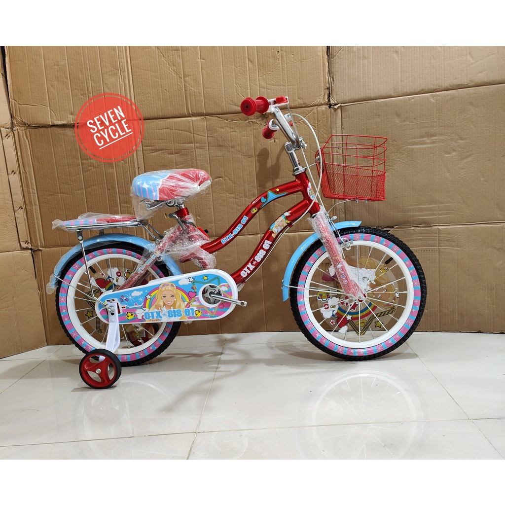 Jual Sepeda Mini GTX keranjang anak anak 16 dan 18 inch | Shopee Indonesia