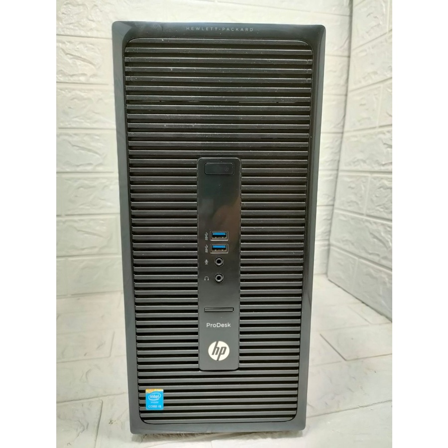 Jual PC HP PRODESK 400 G2 MT CORE I5 4590 GEN 4 RAN 8GB SSD 256GB LIKE ...