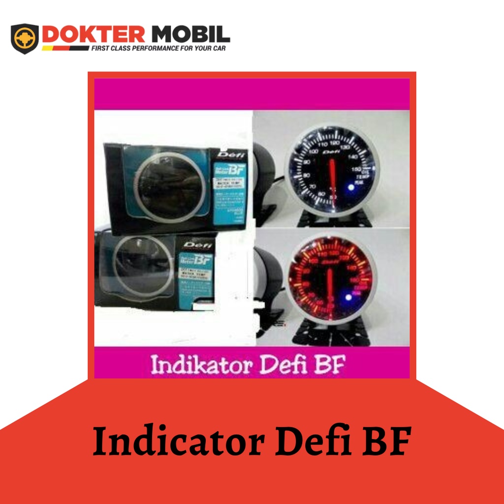 Jual Indicator Meter /Gauge/ Indikator Defi BF | Shopee Indonesia