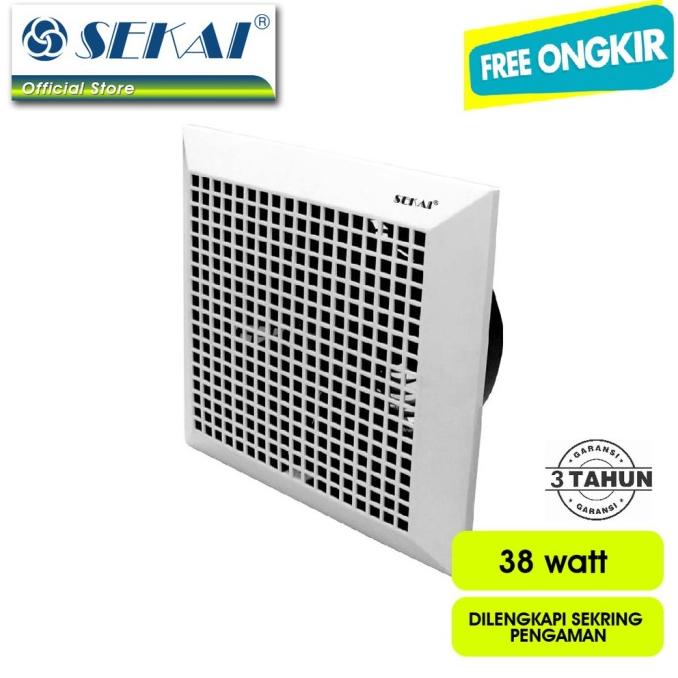 Jual Sekai Kipas Angin Exhaust CEF 1295 Exhaust Fan Plafon 12 Inch ...