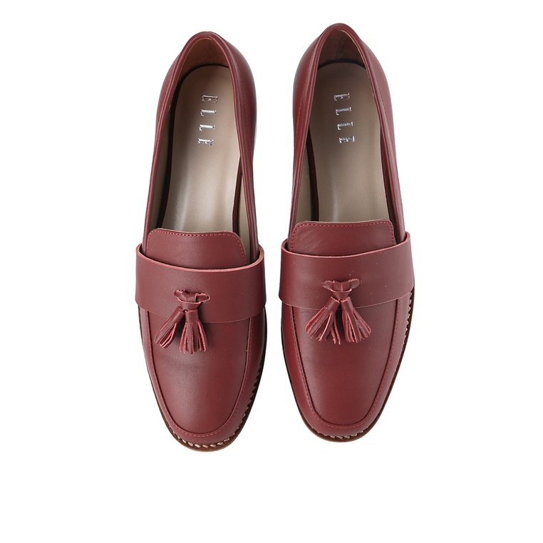 Jual Sepatu Flat ELLE Original Warna merah Flatshoes Outdoor Aesthetic ...