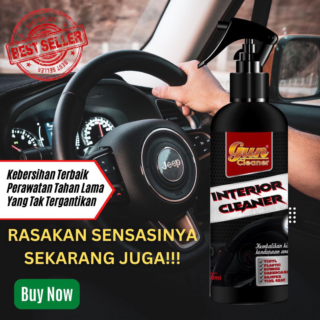 Jual PEMBERSIH INTERIOR MOBIL 250ml PLAFON CLEANER DASHBOARD DALAM ...