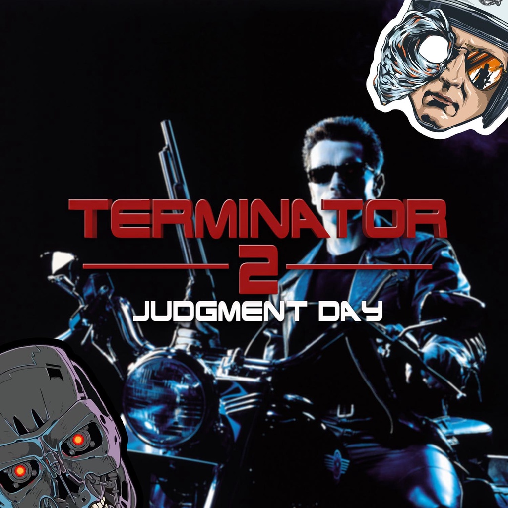 Jual Terminator Stiker Set Movie Stickers | Shopee Indonesia