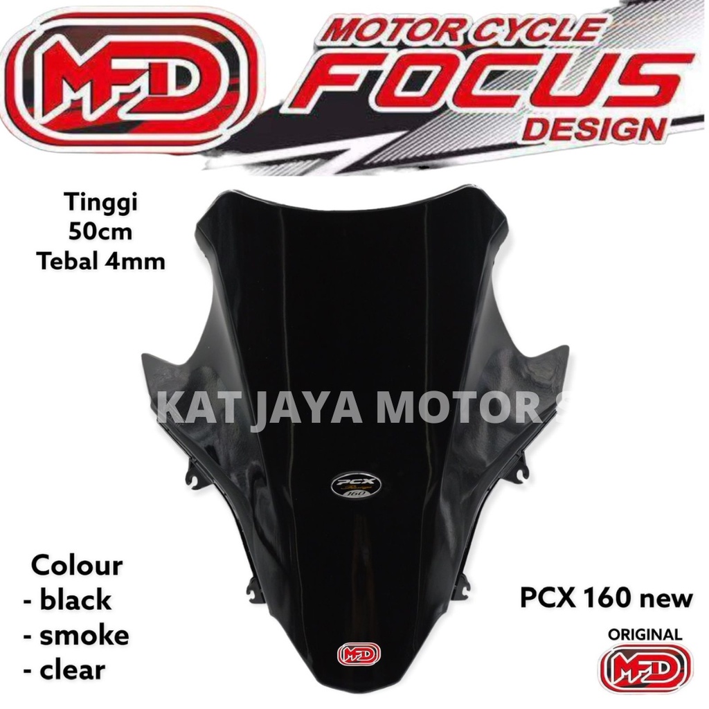Jual VISOR WINDSHIELD KACA MOTOR PCX NEW 160 2021 2022 2023 TEBAL ...