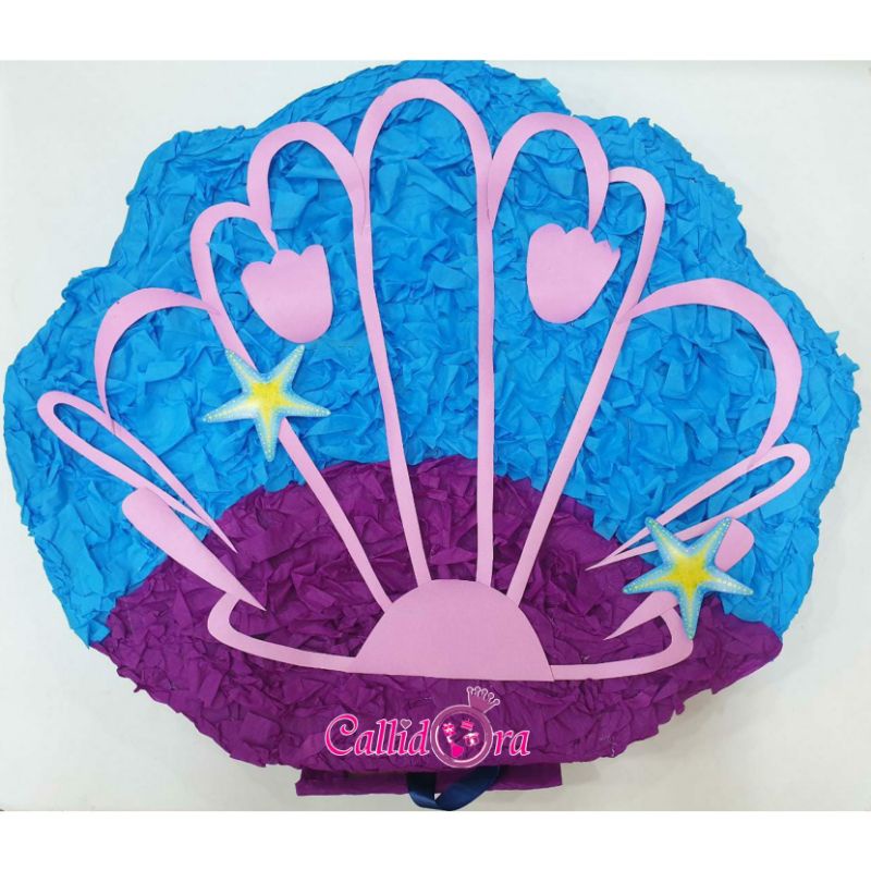 Jual pinata shell kerang/pinata kerang mutiara/pinata kerang mermaid ...