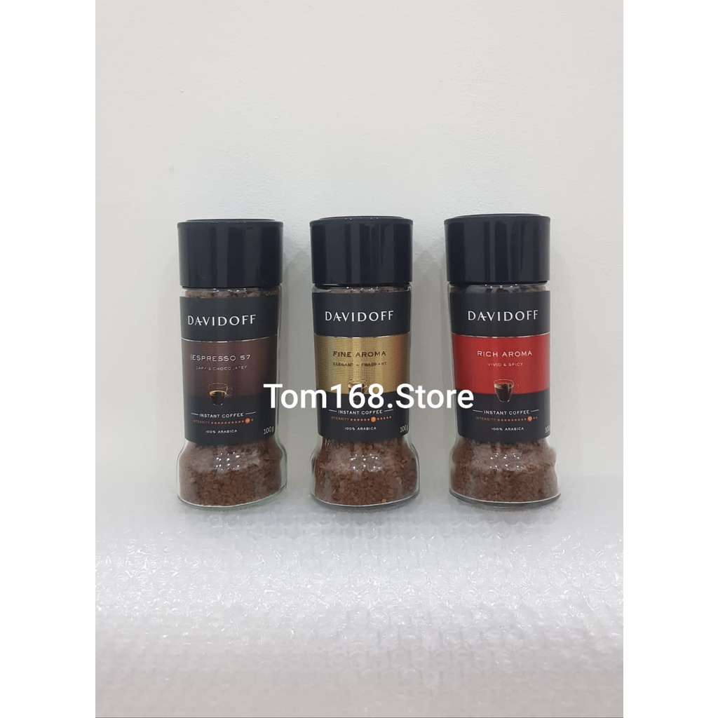 Jual KOPI DAVIDOFF DAVIDOFF COFFEE 100 GRAM RICH/FINE/ESPRESSO | Shopee ...