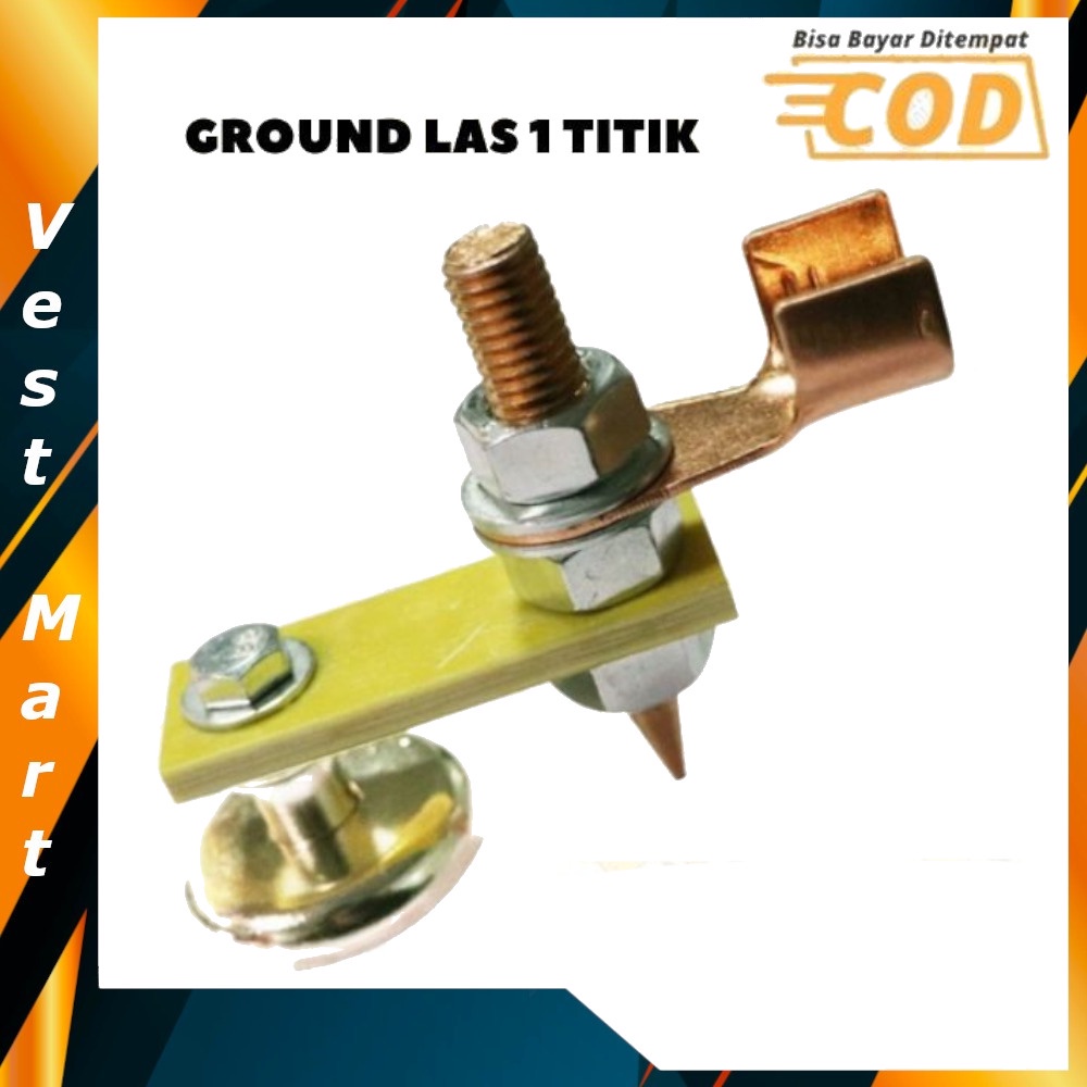 Jual Alat Las Listrik-Clamp Conector Cable Grounding Klem Tang las 1 ...