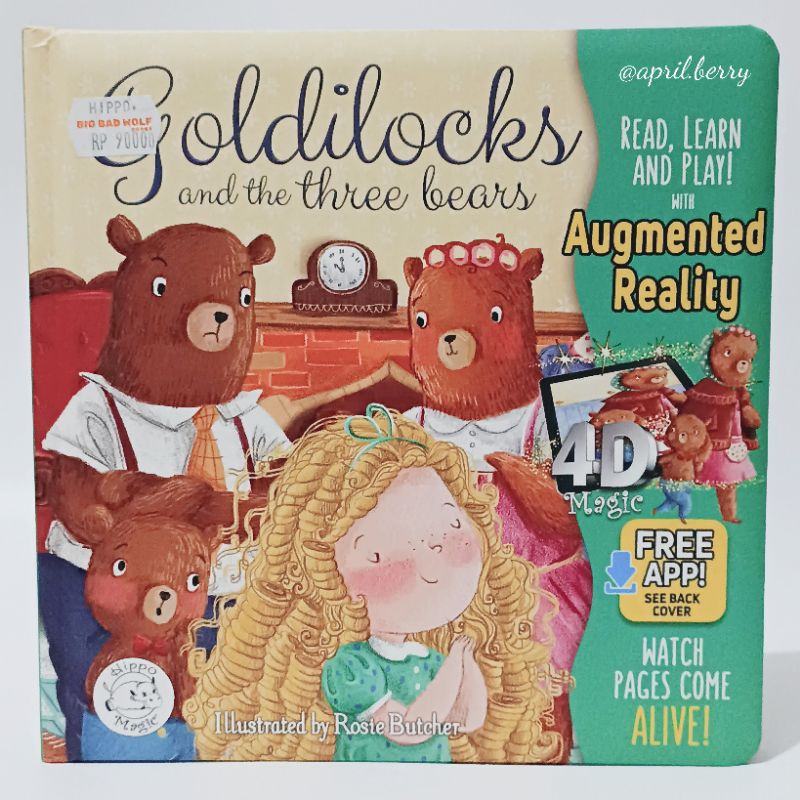 Jual Buku Cerita Anak - Goldilocks and the three bears - Board Book ...