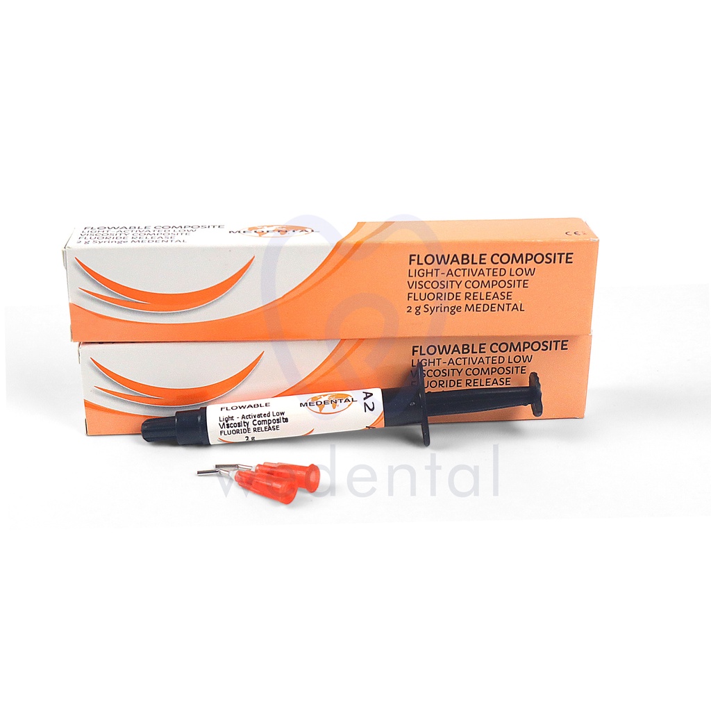Jual MEDENTAL Flow FLOWABLE Composite Komposit Dental Tambal Gigi ...
