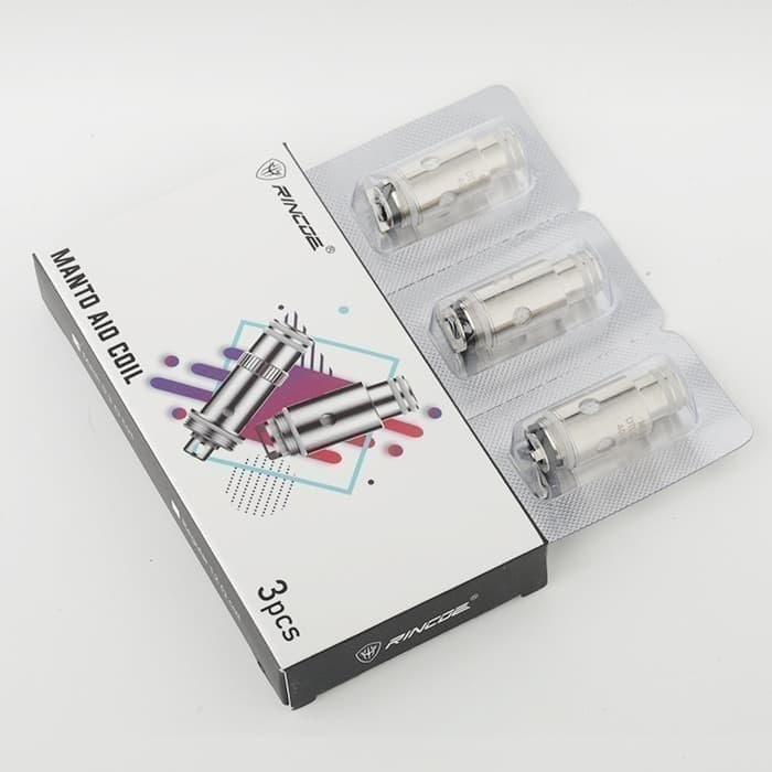 Jual RBA Coil Manto Aio Empty 3ML 3 ML 0,15 ohm Rincoe Manto AIO Coil ...