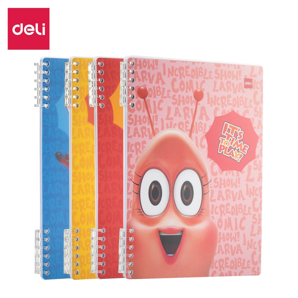 Jual Deli Loose-Leaf Notebook / Binder Buku Catatan Lucu Dapat di ...