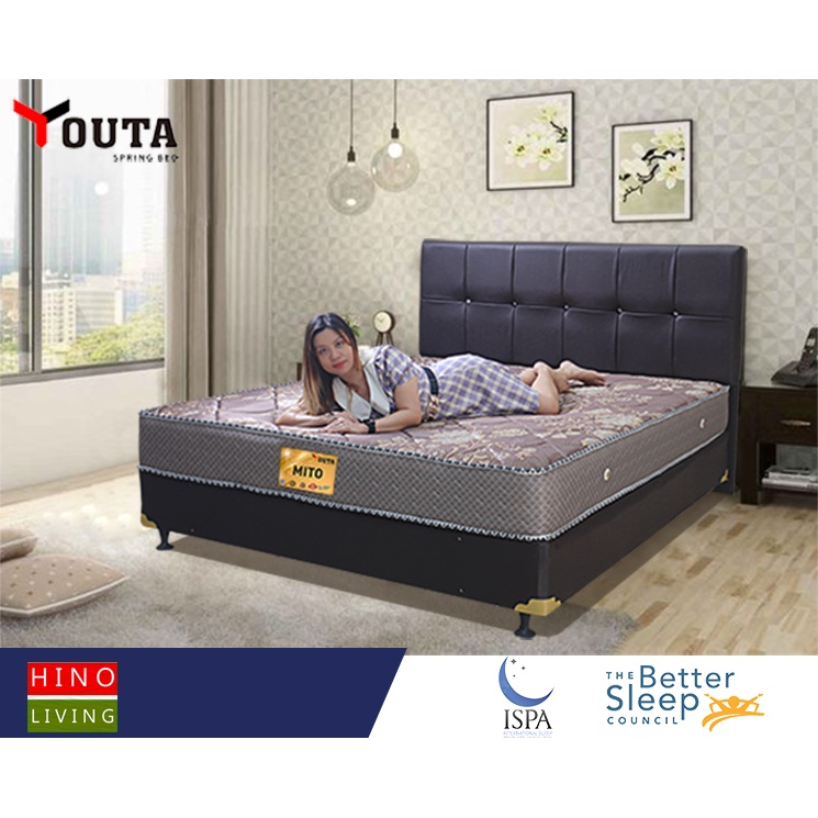 Jual FULL SET DIVAN SANDARAN & KASUR YOUTA TIPE MITO (DIVAN DAN KASUR ...