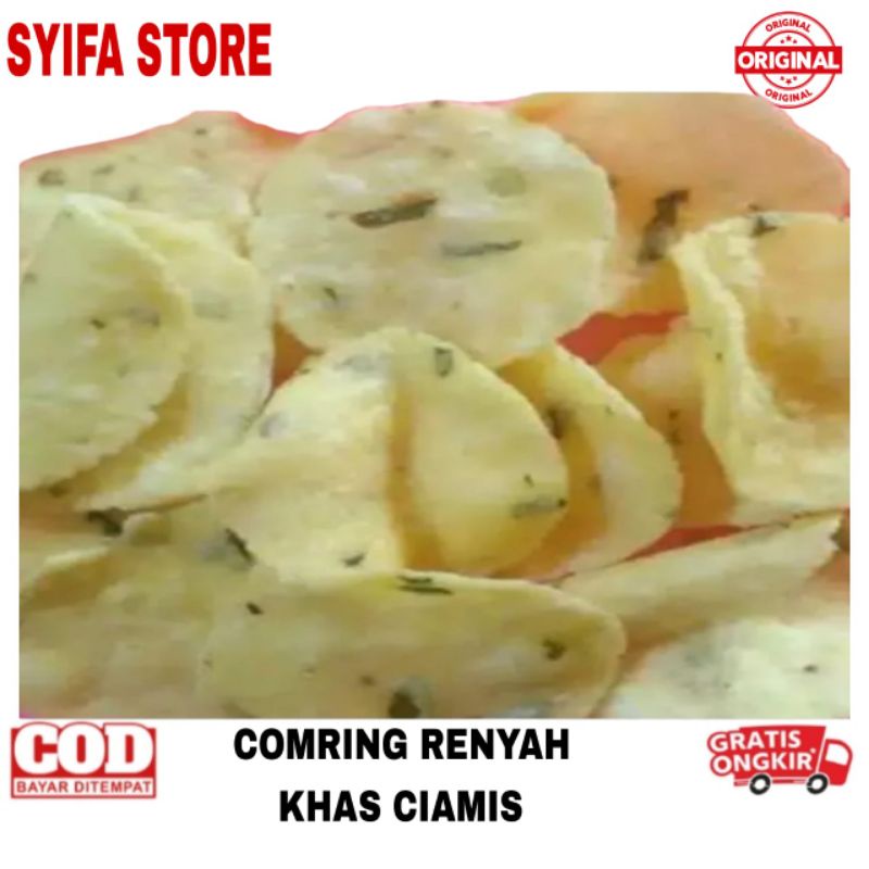 Jual COMRING DAUN BAWANG KHAS CIAMIS JAWA BARAT RENYAH DAN GURIH ukuran ...