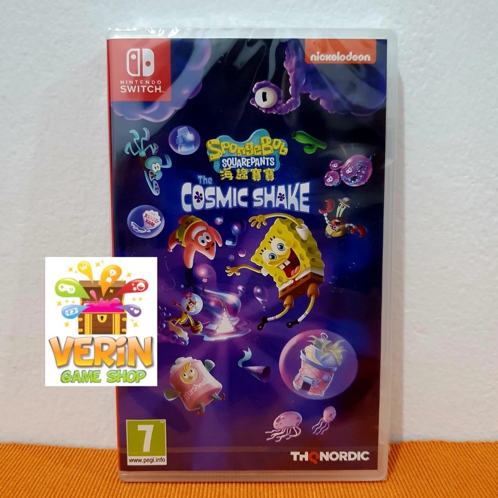 Jual Switch Spongebob Squarepants: The Cosmic Shake | Shopee Indonesia