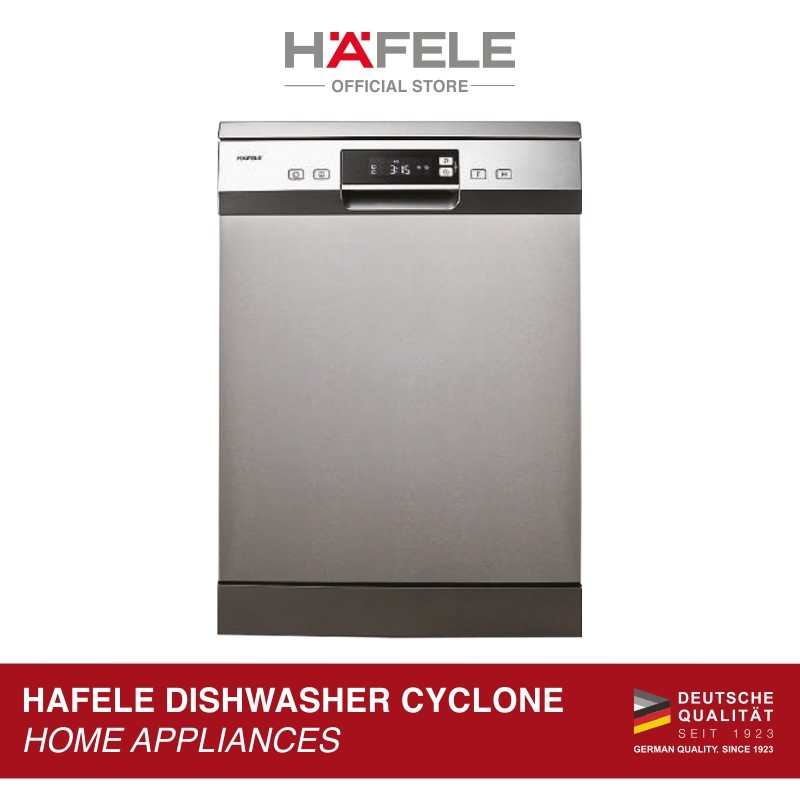 Jual Hafele Free Standing Cyclone Dishwasher - Mesin Cuci Peralatan ...