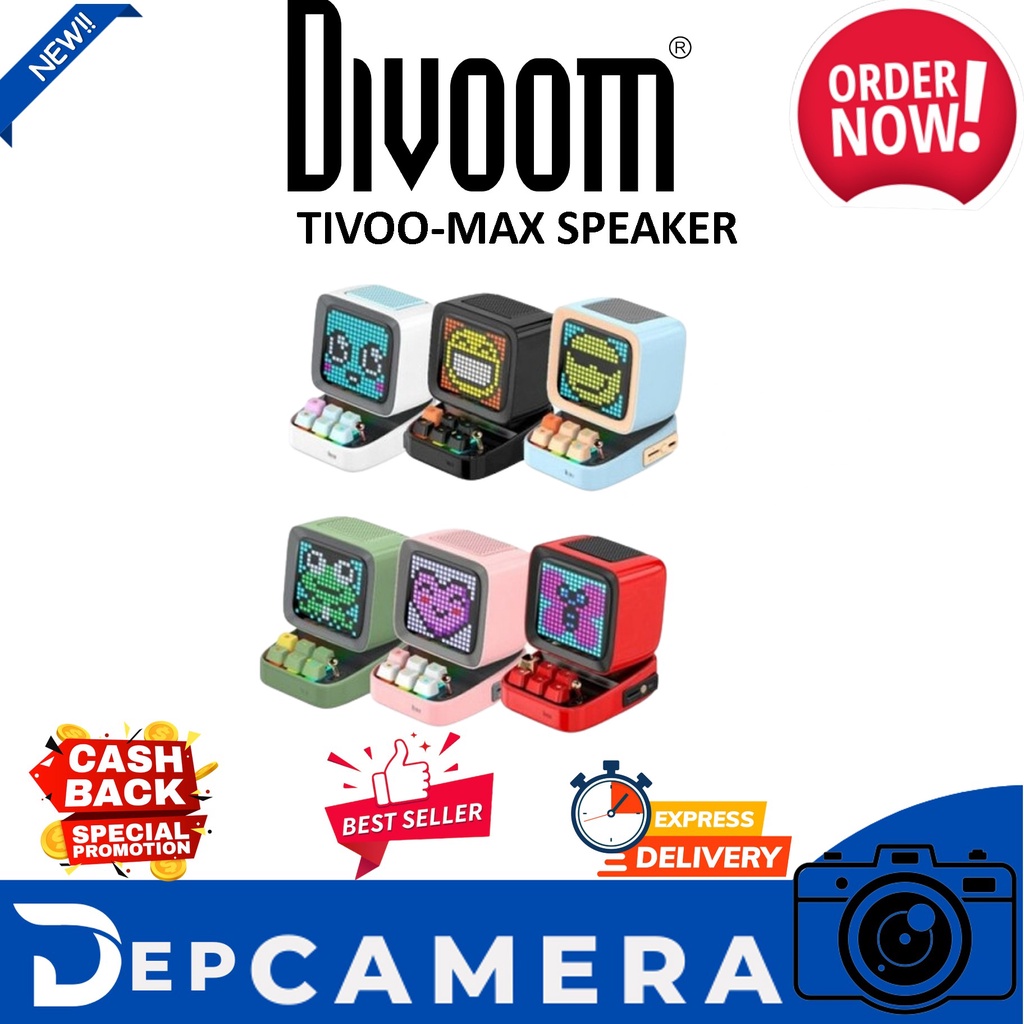 Jual Divoom Ditoo Plus Port Speaker Bluetooth | Shopee Indonesia