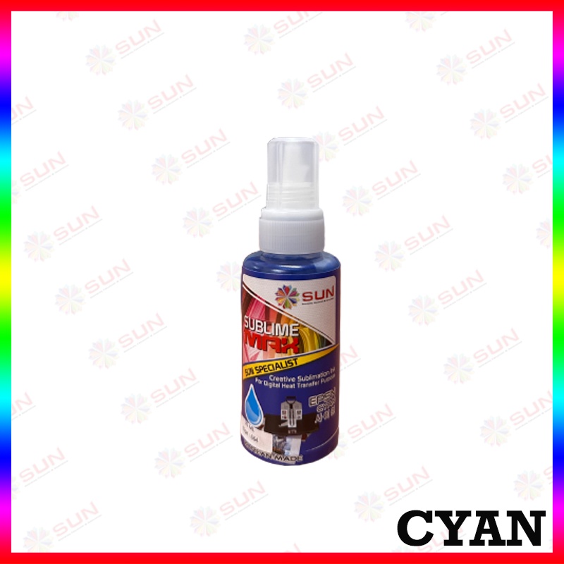 Jual Tinta Epson Sublim 003 / 001 / 664 - SUN Sublime Max 70 ml ...