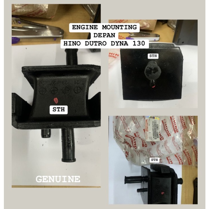 Jual ENGINE MOUNTING HINO DUTRO DYNA 130 GENUINE ASLI | Shopee Indonesia