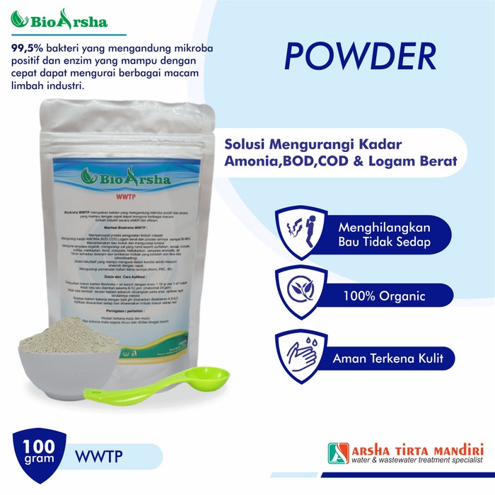 Jual Bakteri Pengurai COD,BOD,Amonia,Lumpur Limbah IPAL Industri WWTP | Shopee Indonesia