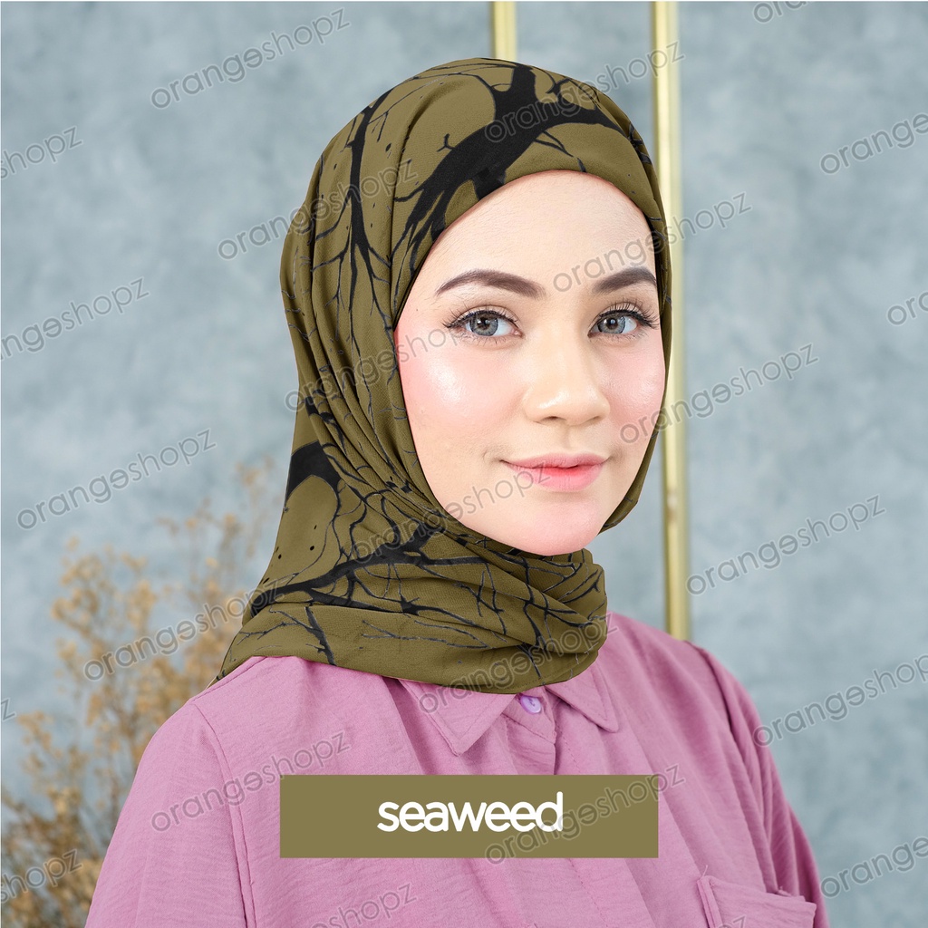 Jual Hijab Segitiga Instan Hana Inner Motif Cerutty Premium by ...