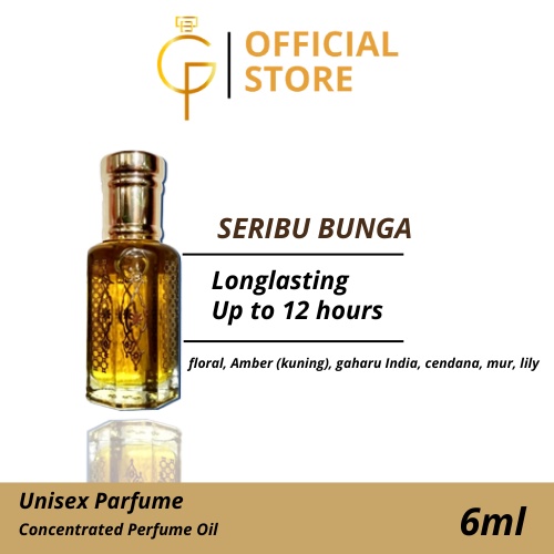 Jual Parfum Seribu Bunga 6ml Parfum Arab Minyak Wangi Parfum Ibadah ...