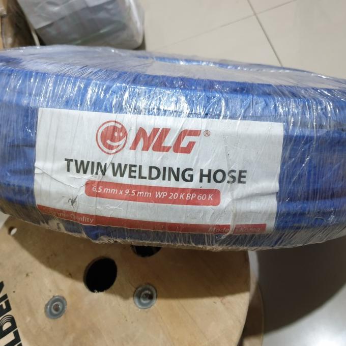 Jual SELANG LAS KARBIT DOUBLE NLG TWIN WELDING HOSE NLG NEW | Shopee ...