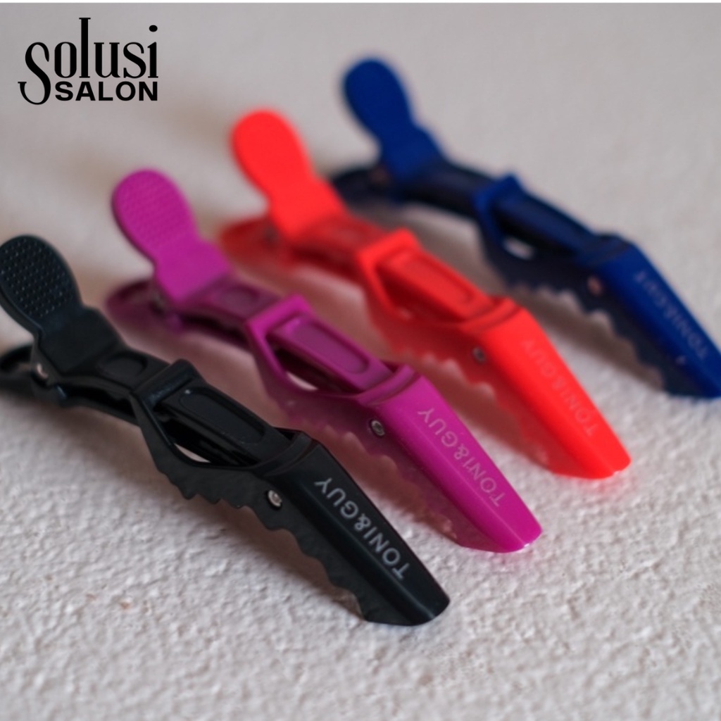 Jual Jepit Aligator Lengkung Polos isi 6 / Jepit Buaya Rambut Alat ...