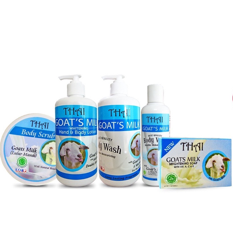 Jual Thai bar soap sabun goats milk 50 gr atau 130 gr | rice milk ...