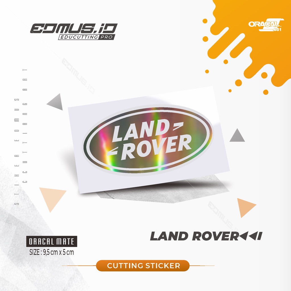 Jual Cutting Stiker Land Rover | Cutting Sticker Oracal Premium ...
