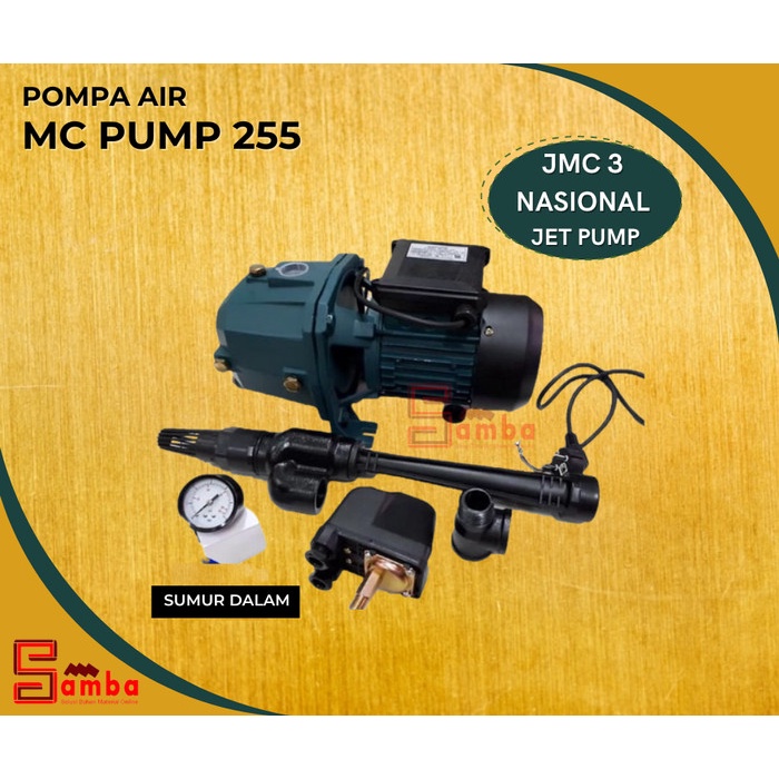 Jual Produk Unggulan] POMPA AIR MC PUMP 255 SUMUR DALAM JMC 3 NASIONAL ...