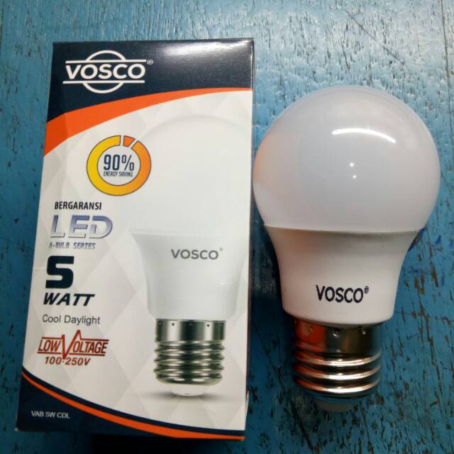Jual LAMPU LED VOSCO 5 WATT Cool Daylight | Shopee Indonesia