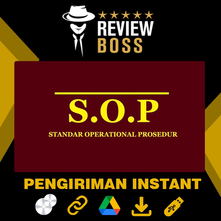 Jual SOP PERUSAHAAN JOB DESK KANTOR S.O.P HR GA SUPER LENGKAP FLOW ...