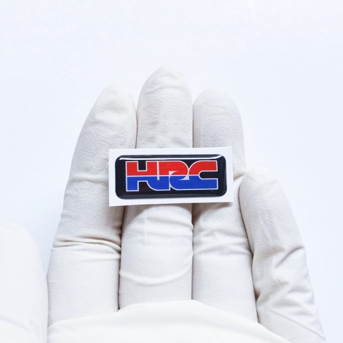 Jual Stiker Emblem HRC kecil sticker motor timbul | Shopee Indonesia