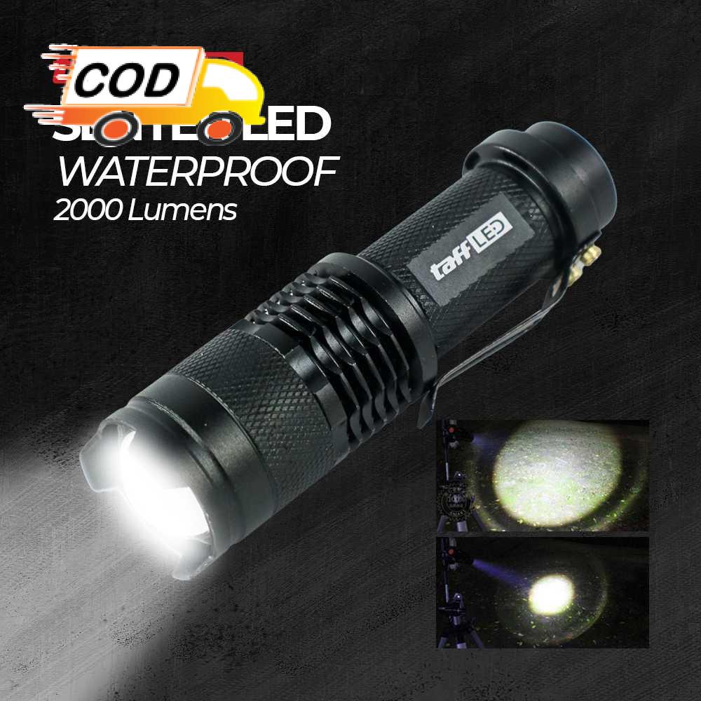 Jual Senter 2000 Lumens Terang Mudah Dibawa Waterproof Pocketman ...