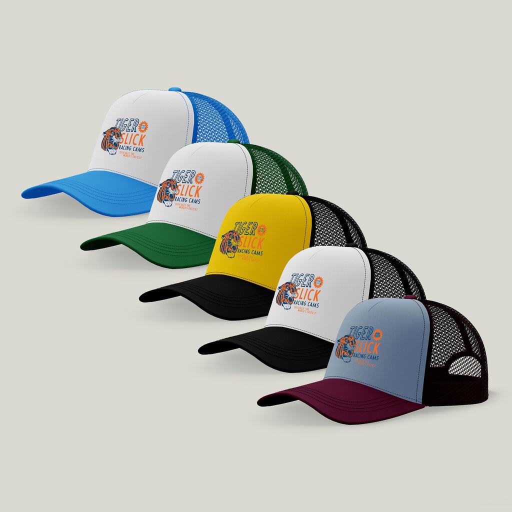 Jual Trucker Tiger Slick Series | Topi Jaring Clothing Factory Outlet ...
