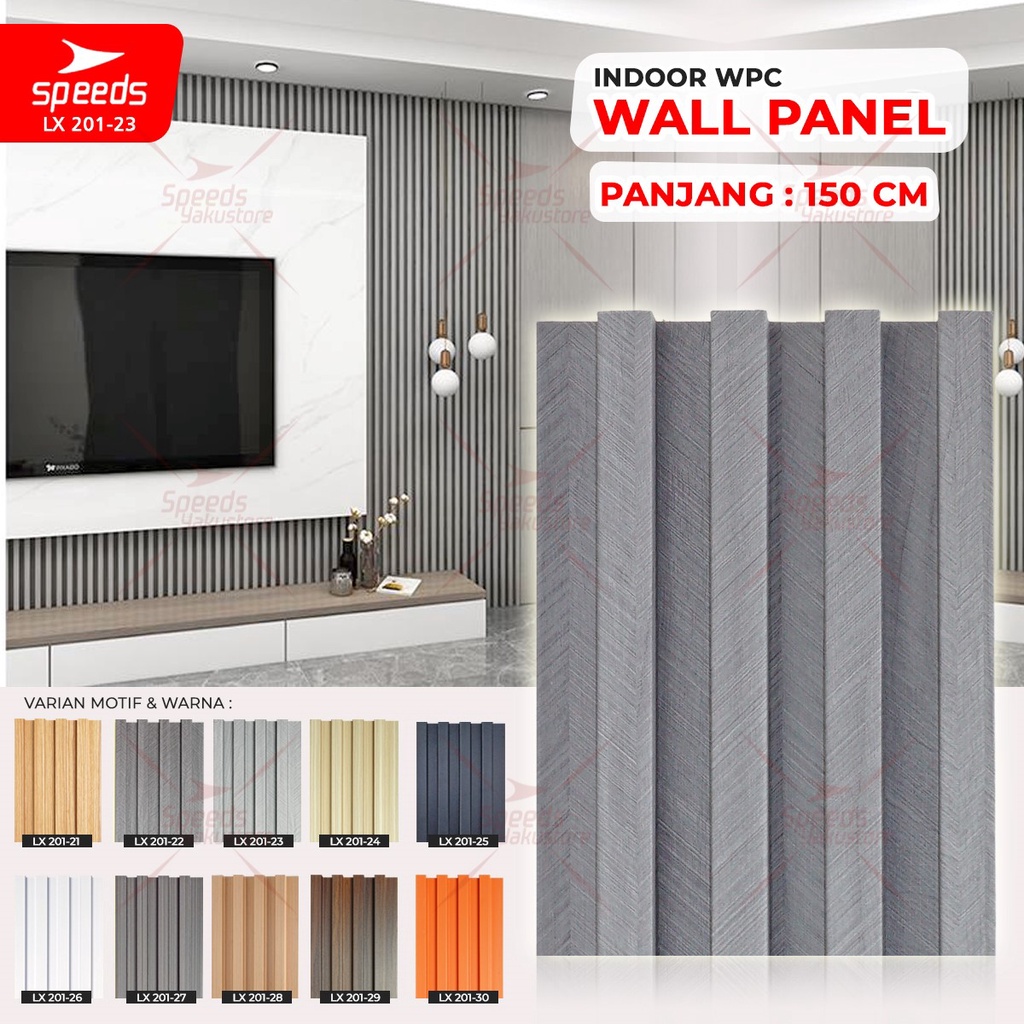 Jual SPEEDS Wallpanel Wood Panel WPC Panel wood Wall panel Premium ...