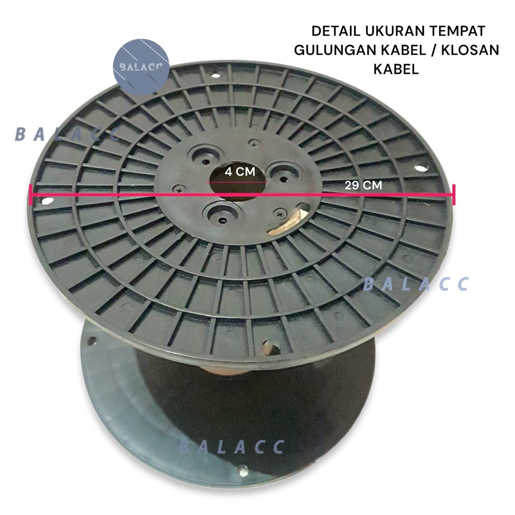 Jual Klosan bobin plastik roll kosong kabel uk SUPREME besar kawat ...