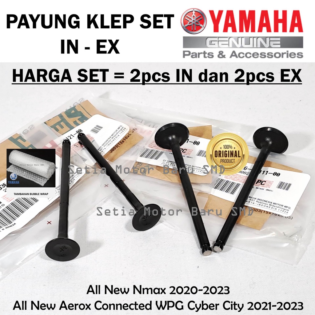 Jual Payung Klep Set In Ex All New Nmax N Max Aerox Connected WPG Cyber ...