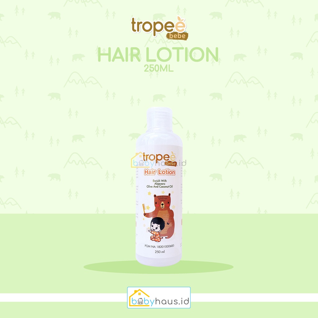 Jual TROPEE BEBE - Hair Lotion Refill 250ml | Shopee Indonesia