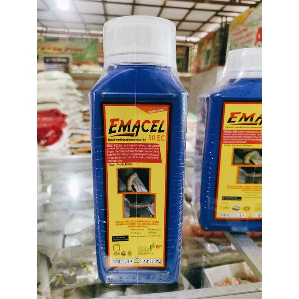 Jual EMACEL 30EC EMMAMECTIN ORIGINAL 500ML | Shopee Indonesia