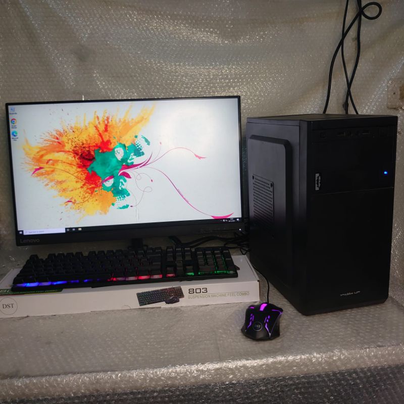 Jual PC I5 4590 plus MONITOR 24 INCH | Shopee Indonesia