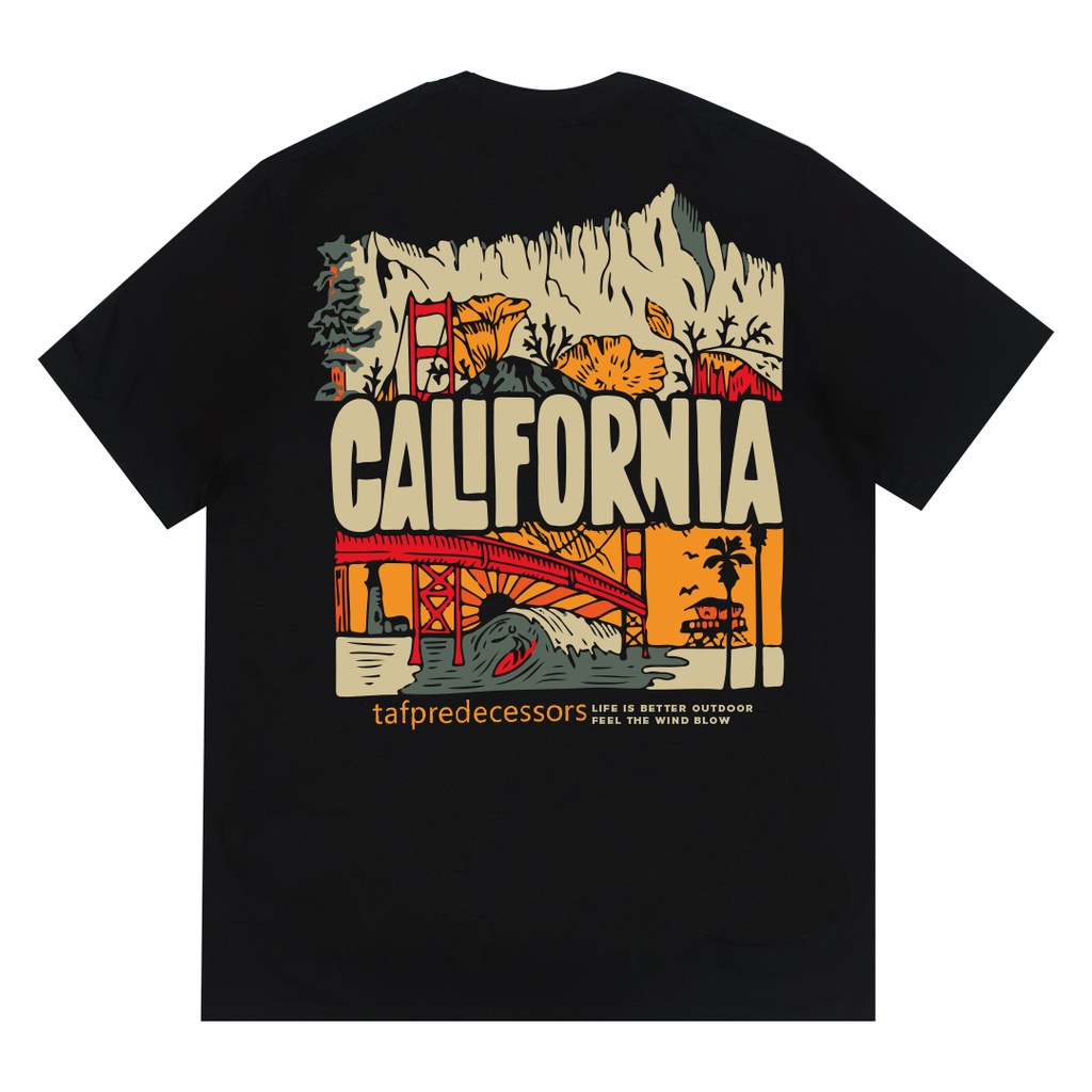 Jual Tshirt Baju Kaos Distro California / Kaos Distro Pria Wanita ...