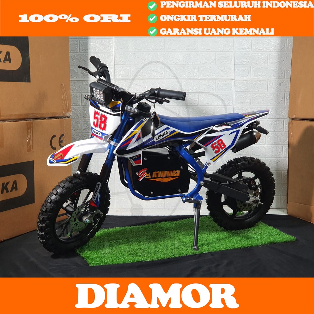 Jual MINI TRAIL ELECTRIK Lenka Electrik Motor Mini Anak Trail LENKA ...