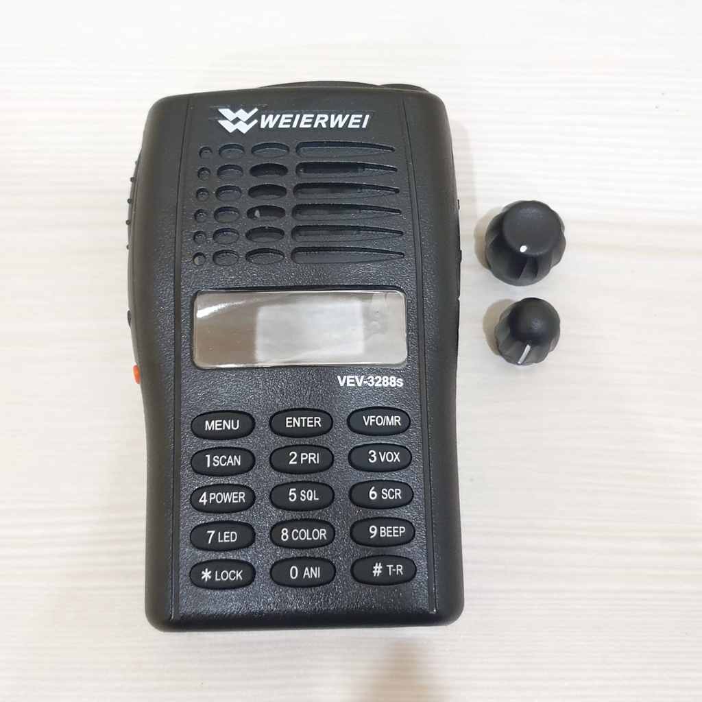 Jual Casing HT Weierwei VEV 3288 3288S Case VERXION 1Set Knop Keypad Tutup Mic PTT | Shopee ...