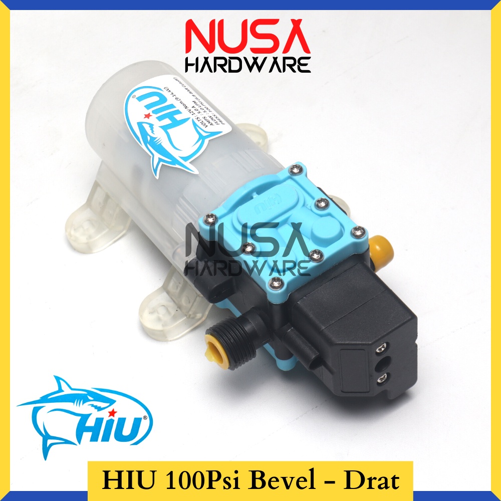 Jual Pompa Air DC 12V HIU Original 100Psi New Model Body Transparant ...