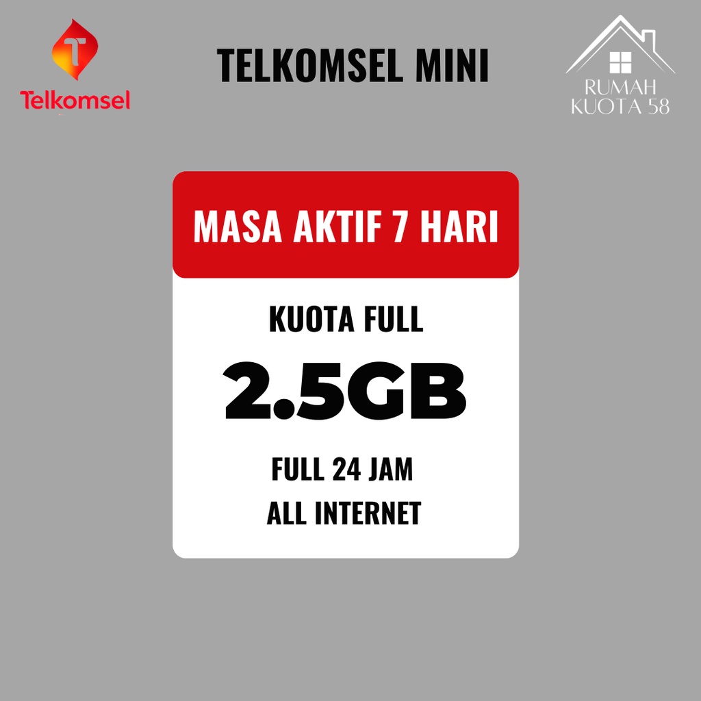 Jual PAKET DATA TELKOMSEL FLASH, INTERNET SAKTI FULL 24 JAM PROMO ...