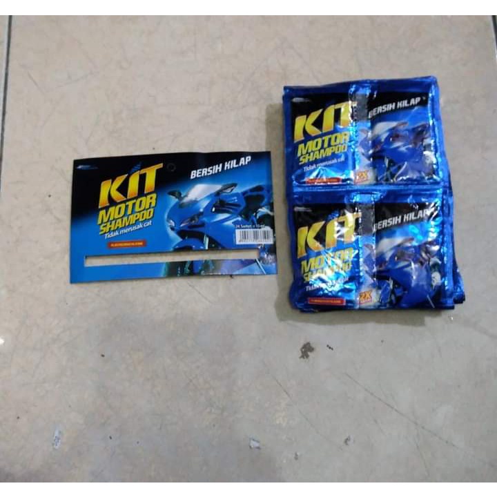 Jual Kit Motor Shampoo Sachet 15 ml x 24 Hanger Pack | Shopee Indonesia