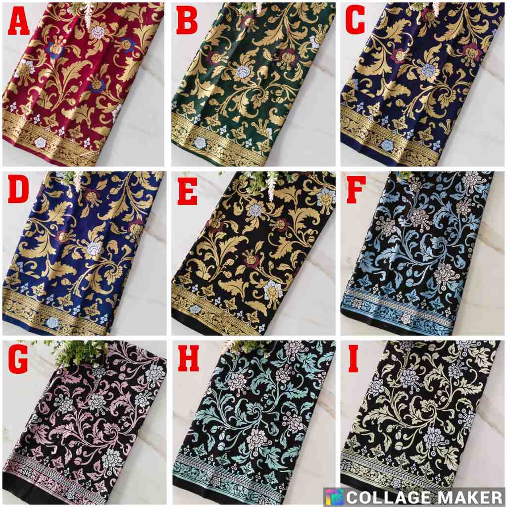 Jual KAIN BATIK HALUS MOTIF PRADA BAKUNG SERIAN WARNA DAN MOTIF PRADA ...